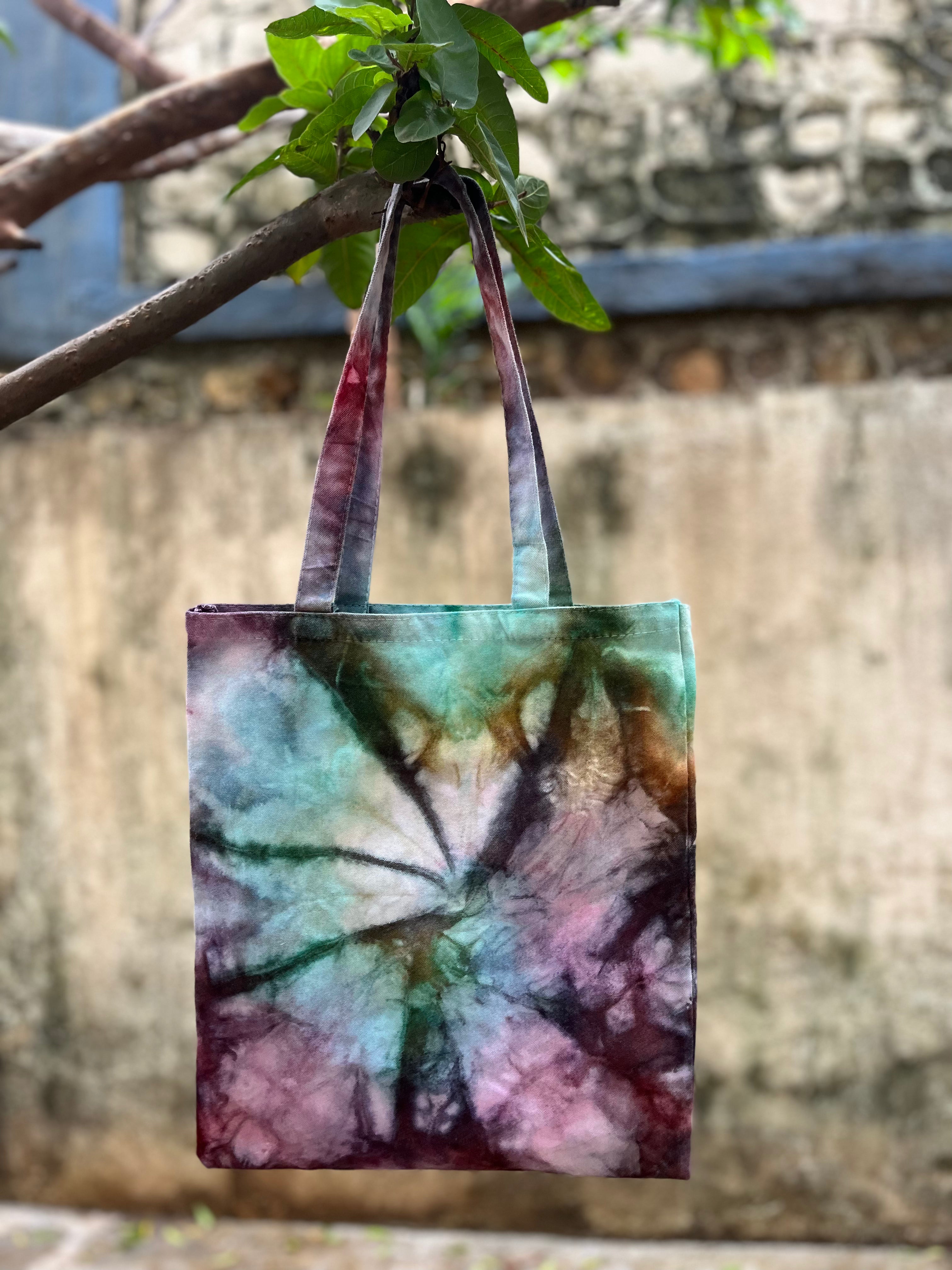 Tie Dye Tote Bag – Dip Dyed & Dope